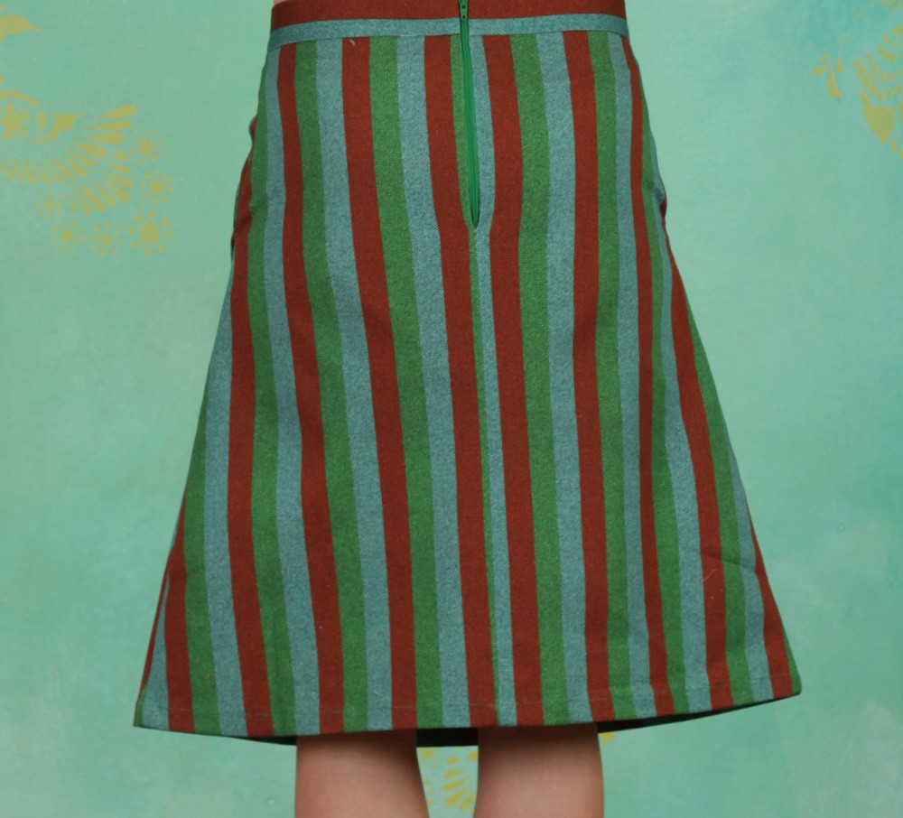 Margot - Frühling - Rock, SKI-501, multi-stripes - ey Linda Online Shop